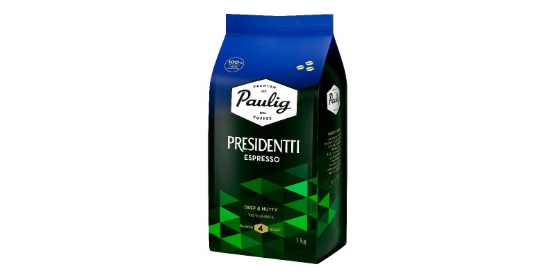 Кофе Paulig Presidentti Espresso купить в Киеве | BENGUSTA